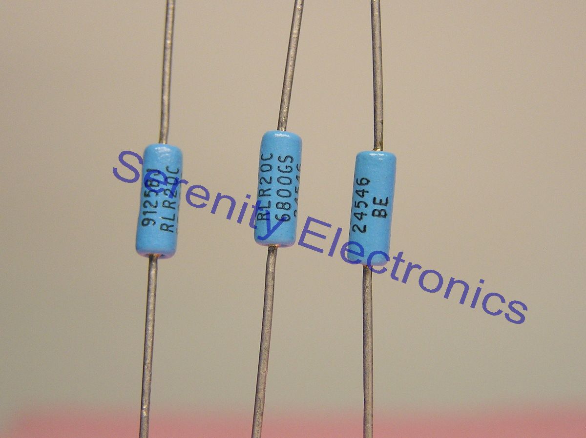 Resistor # RLR20C6800GS ( Mfg # RLR20C6800GS ) at Serenity Electronics Inc.